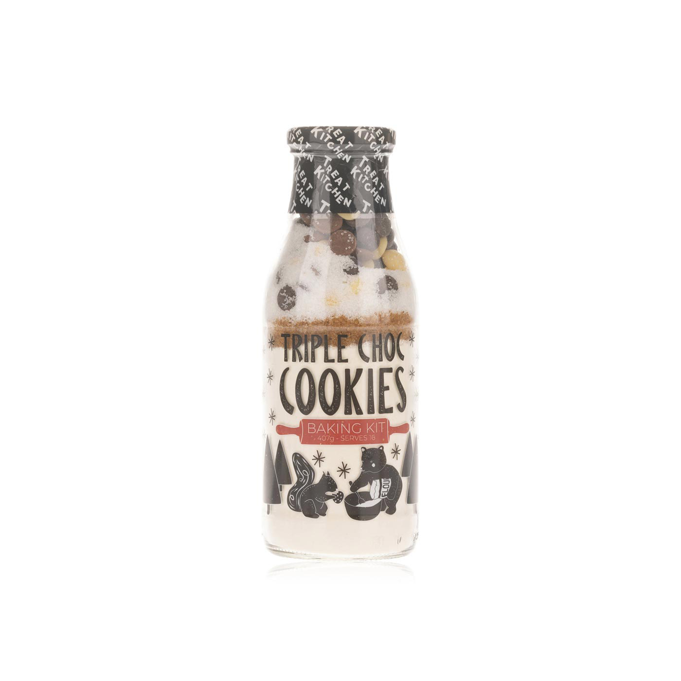 The Treat Kitchen Baking Bottle Triple Chocolate Cookie - Waitrose UAE ...