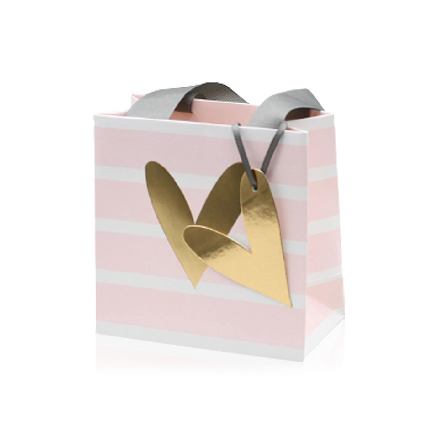 Belly Button pink stripe small bag - Waitrose UAE & Partners