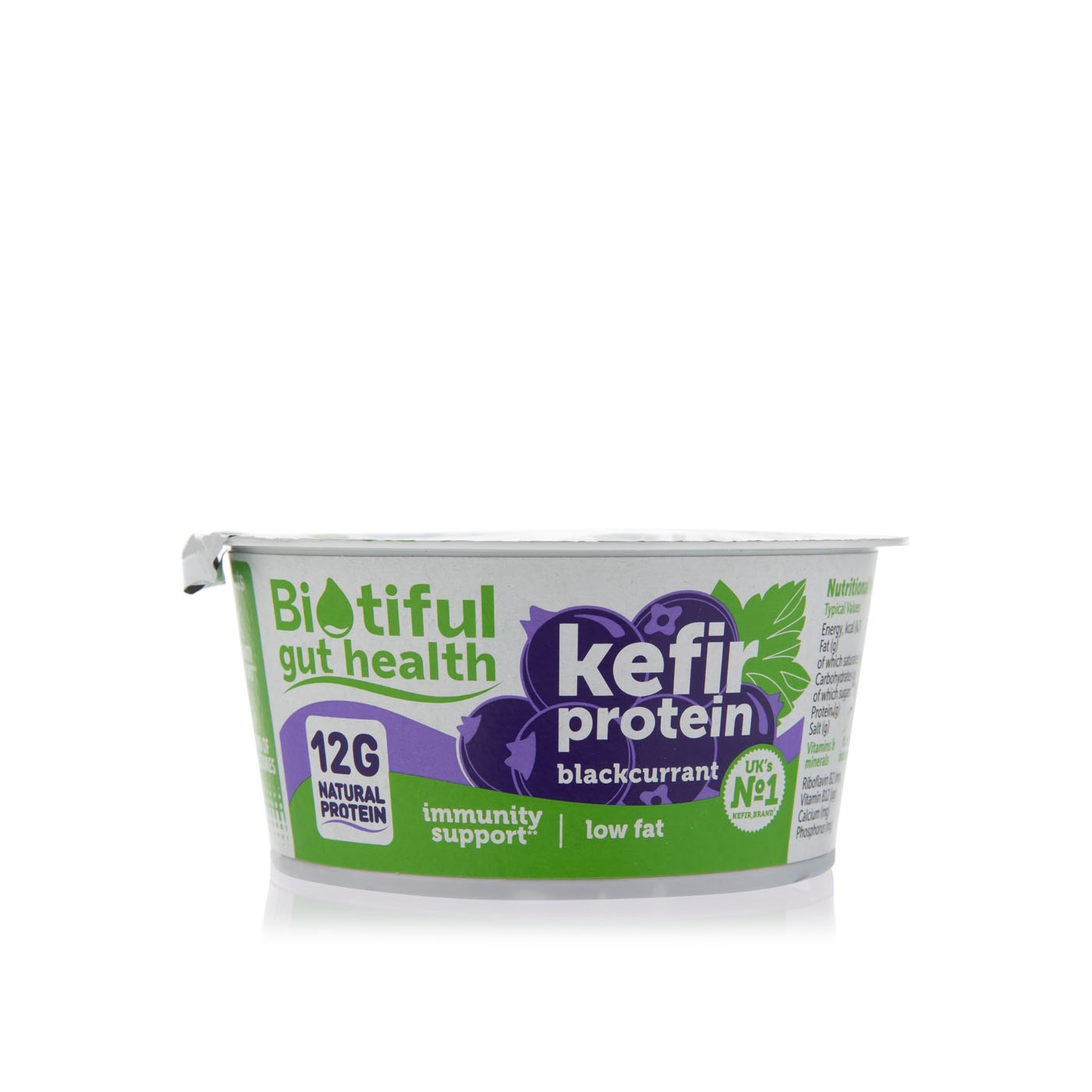 Biotiful protein kefir blackcurrant 125g - Waitrose UAE & Partners