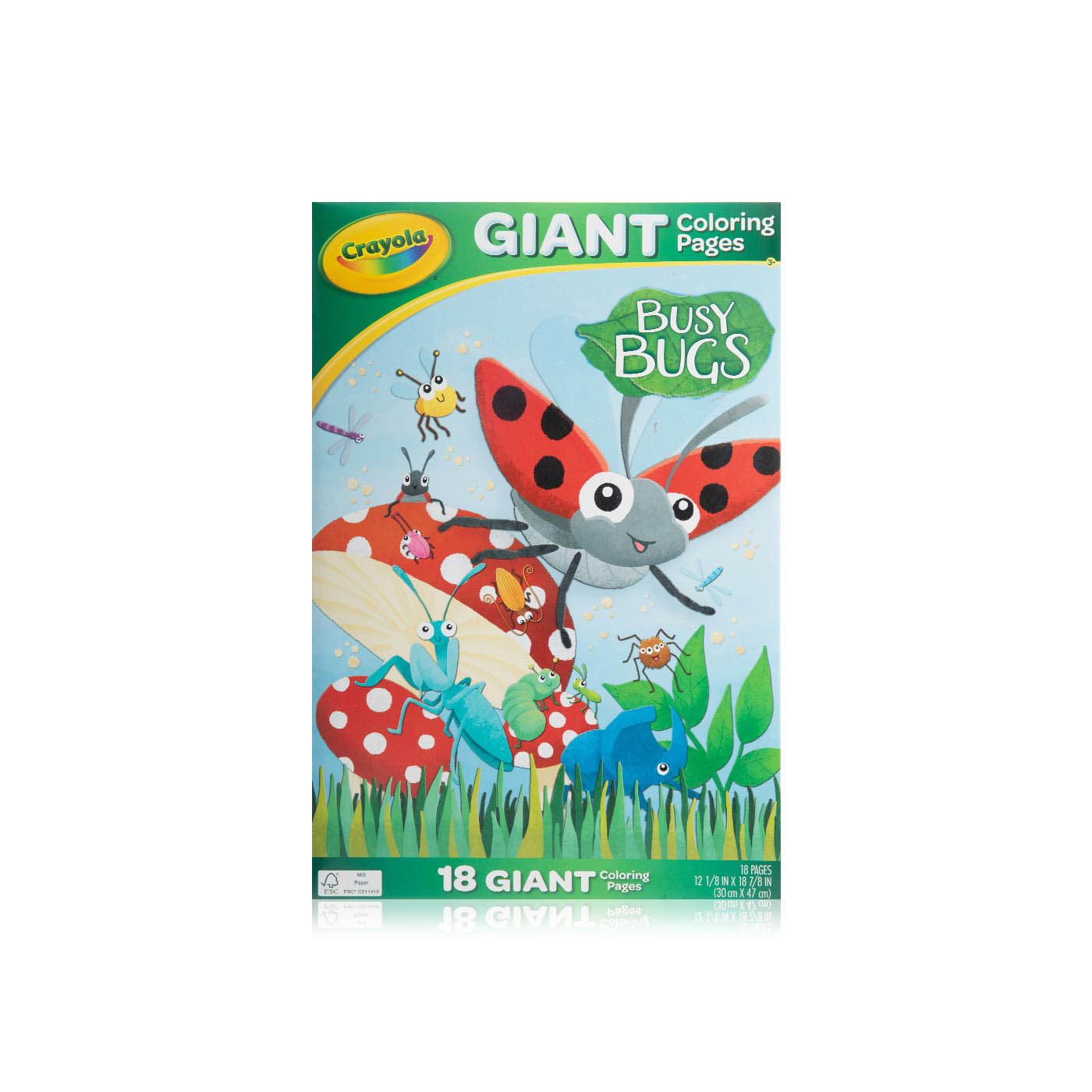 Crayola giant coloring pages busy bugs - Waitrose UAE & Partners