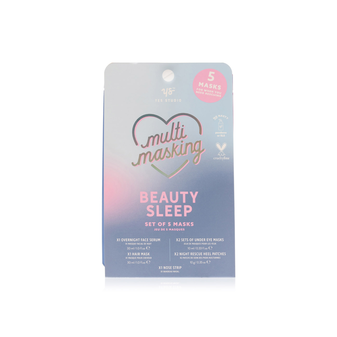 Yes Studio beauty sleep multi-masking set 6 pack - Waitrose UAE & Partners