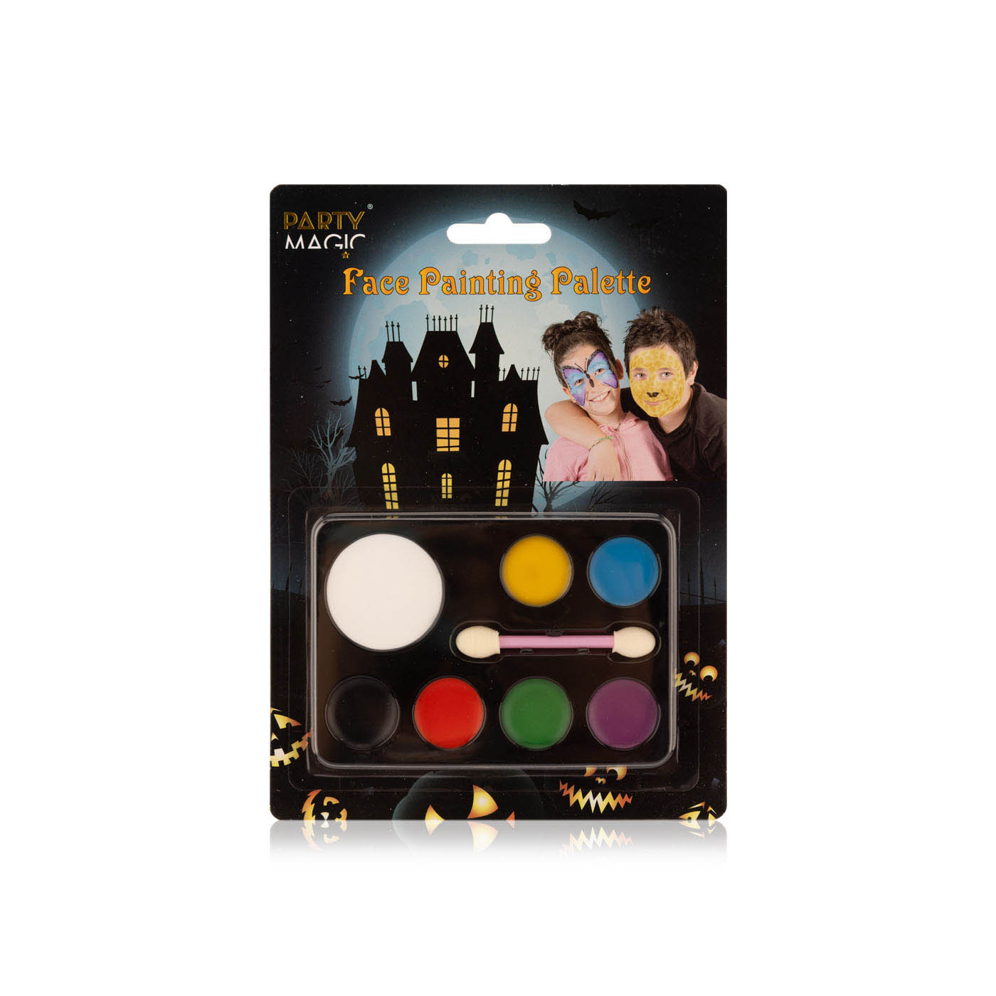 Party Magic Halloween 7 colour face painting palette - Waitrose UAE ...