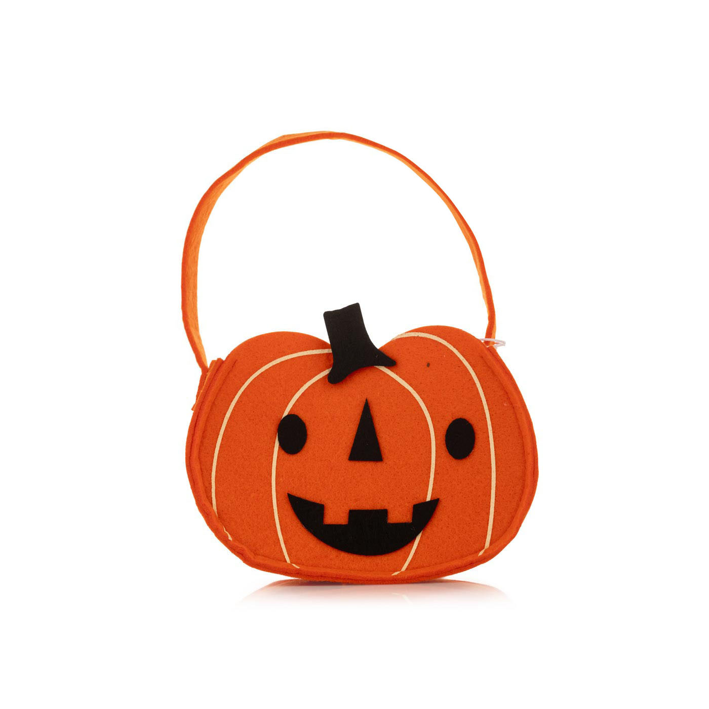 John Lewis Halloween felt pumpkin trick or treat basket - Waitrose UAE ...