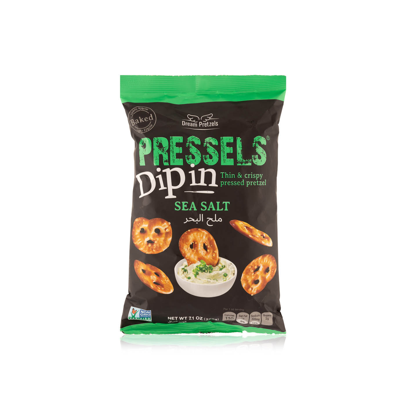 Dream Pretzels sea salt dip in pressels 230g - Waitrose UAE & Partners