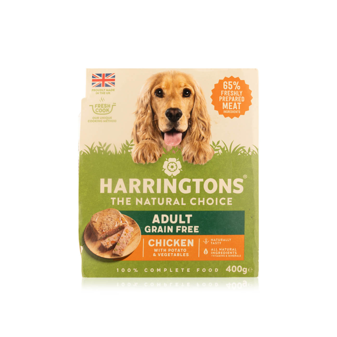 Harringtons chicken with potato & vegetables wet dog food 400g ...