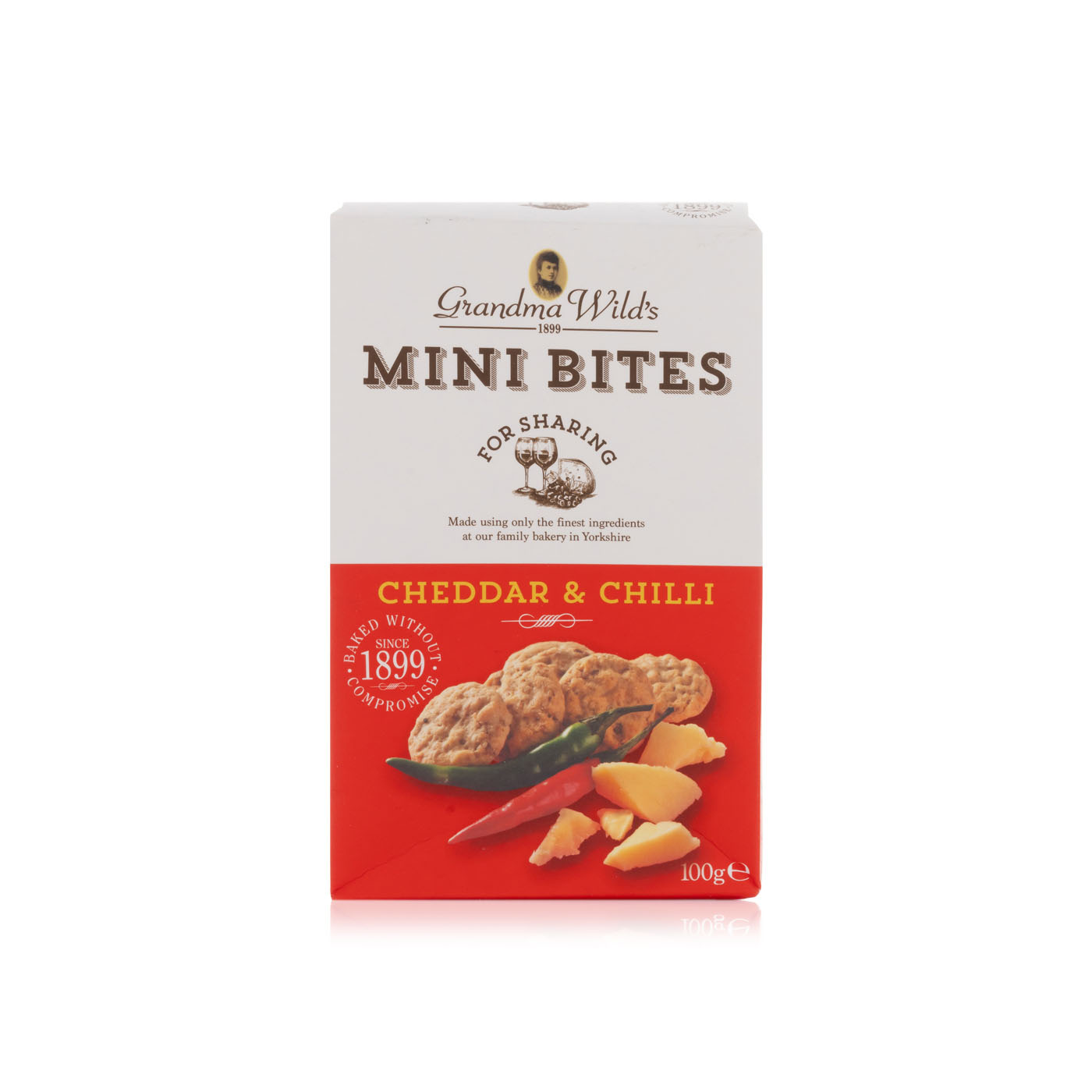 Grandma Wild's mature cheddar and chilli mini bites 100g - Waitrose UAE ...