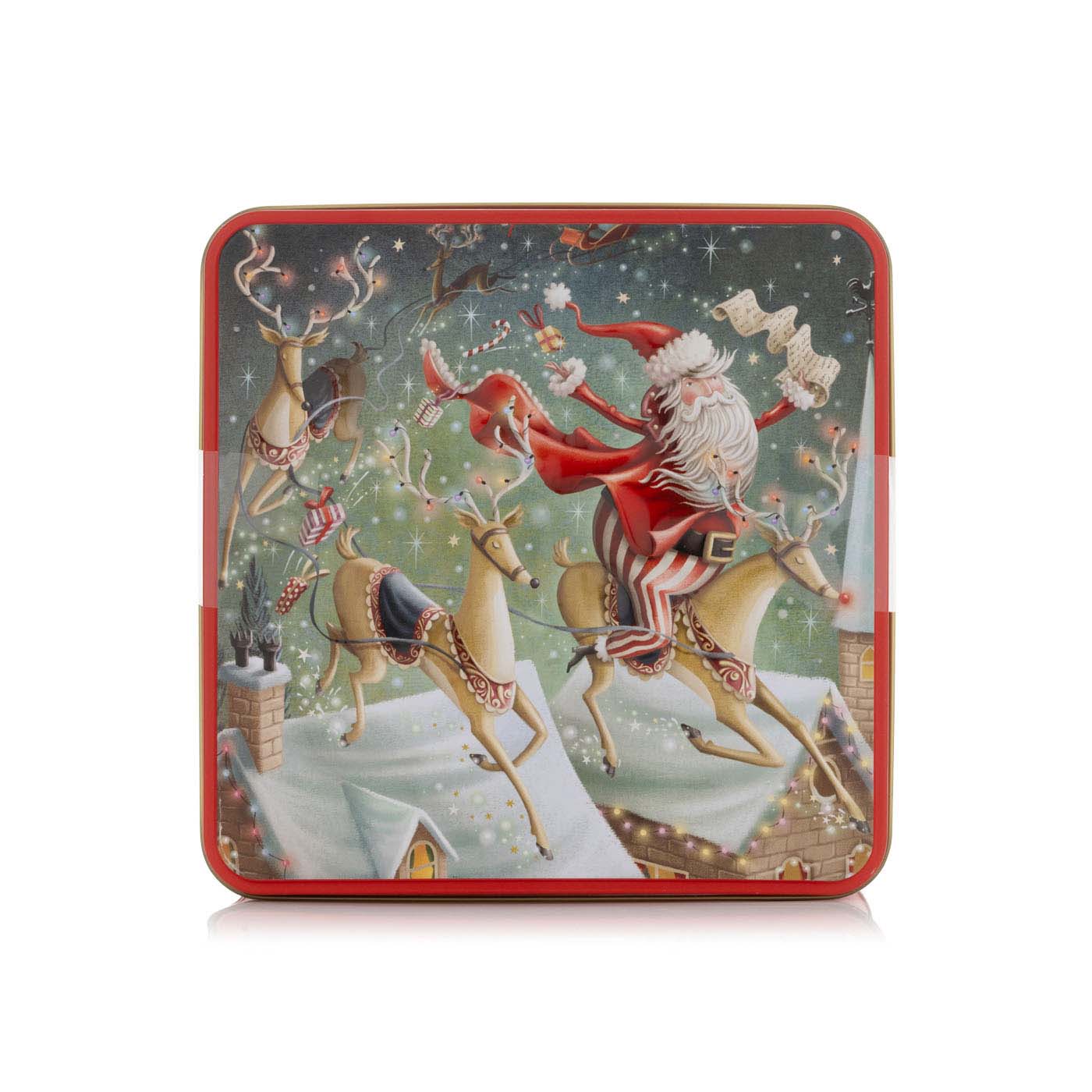 Grandma Wild's embossed Santa roof top biscuit tin 160g - Waitrose UAE ...