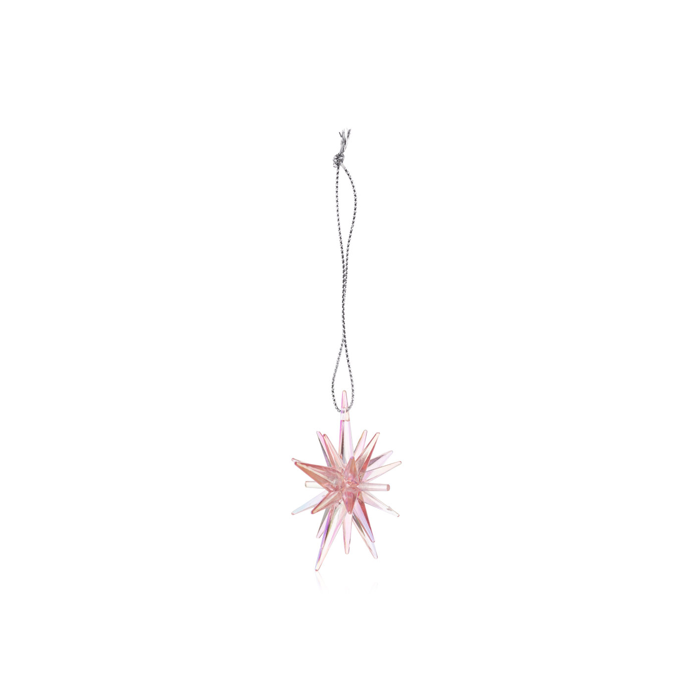 Festive mini pink star 5cm - Waitrose UAE & Partners