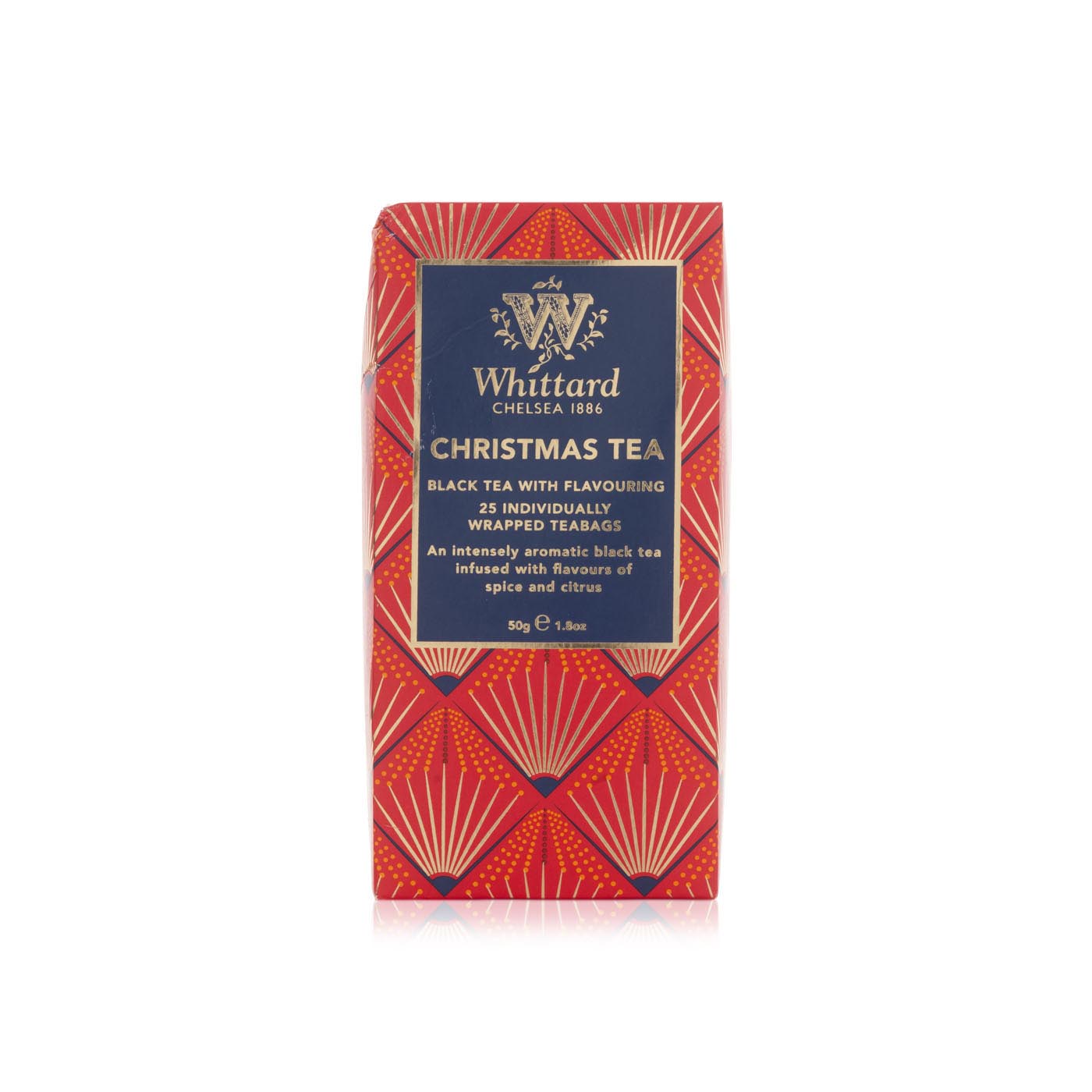 Whittard Christmas tea 25 bags 50g - Waitrose UAE & Partners