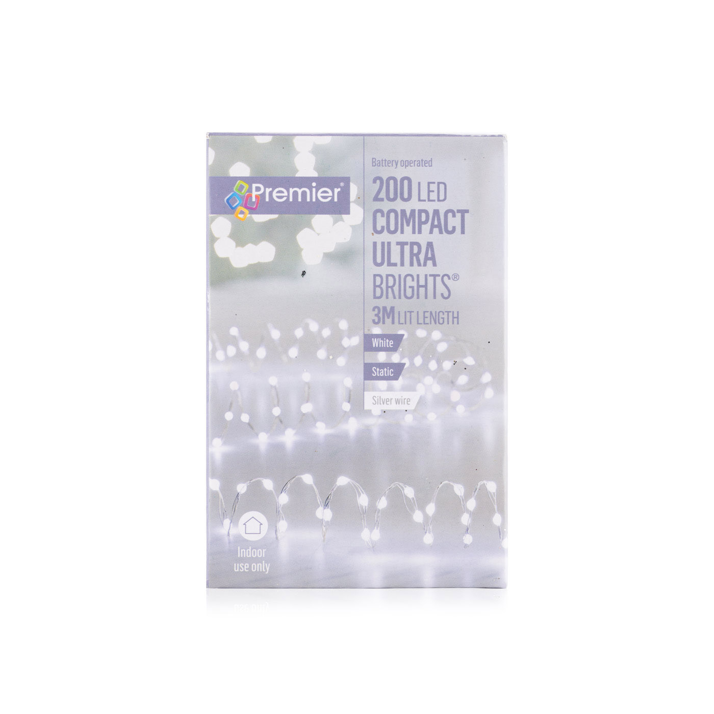 Premier LED Ula Brights Silver White 200 - Waitrose UAE & Partners