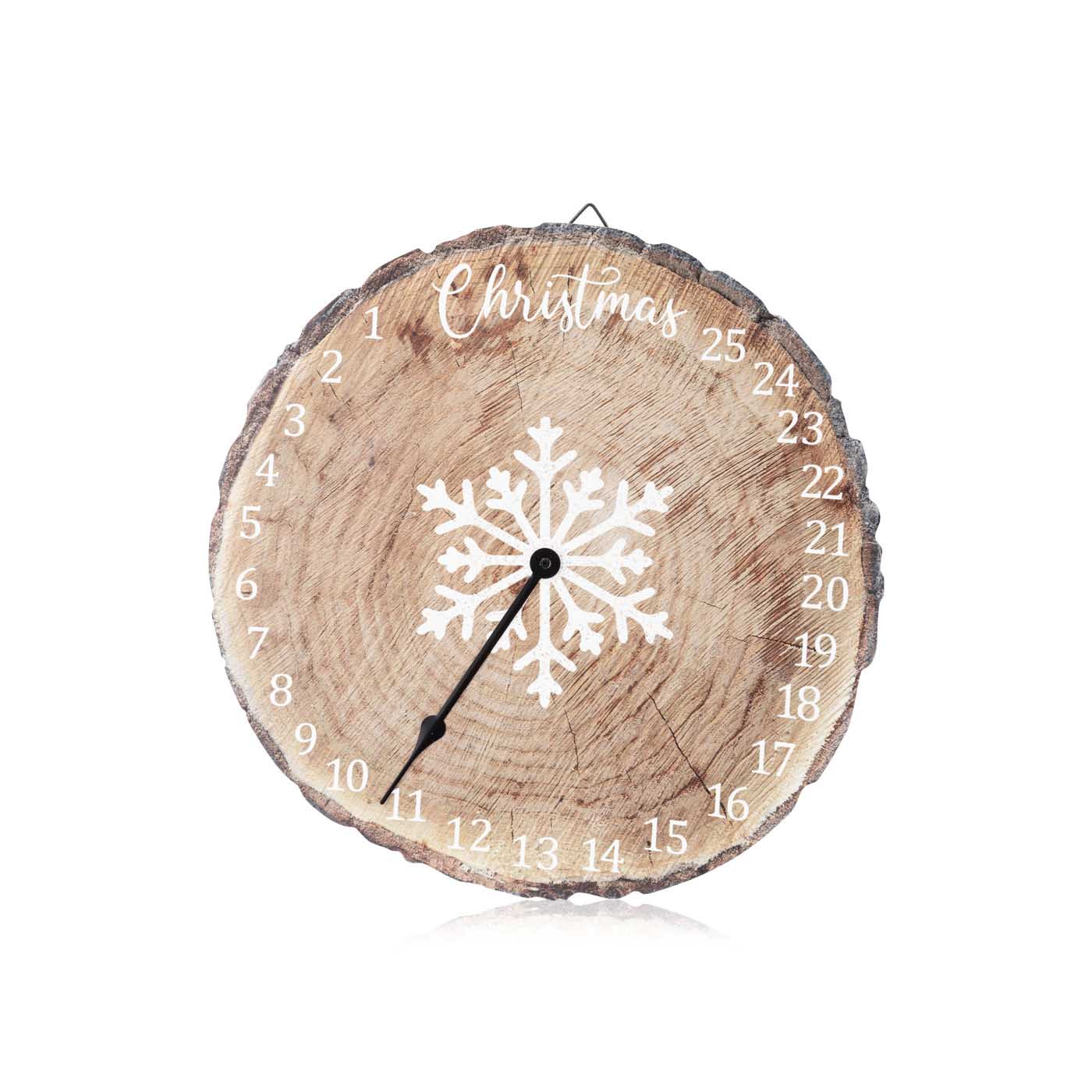 Premier wooden round advent calendar 30cm - Waitrose UAE & Partners
