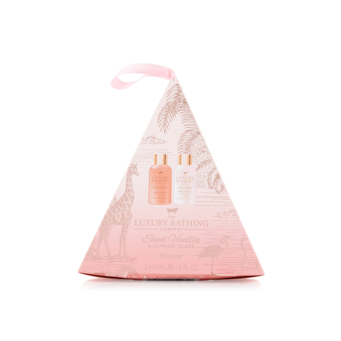 Luxury Bathing Co sweet vanilla and almond glaze body wash and lotion ...