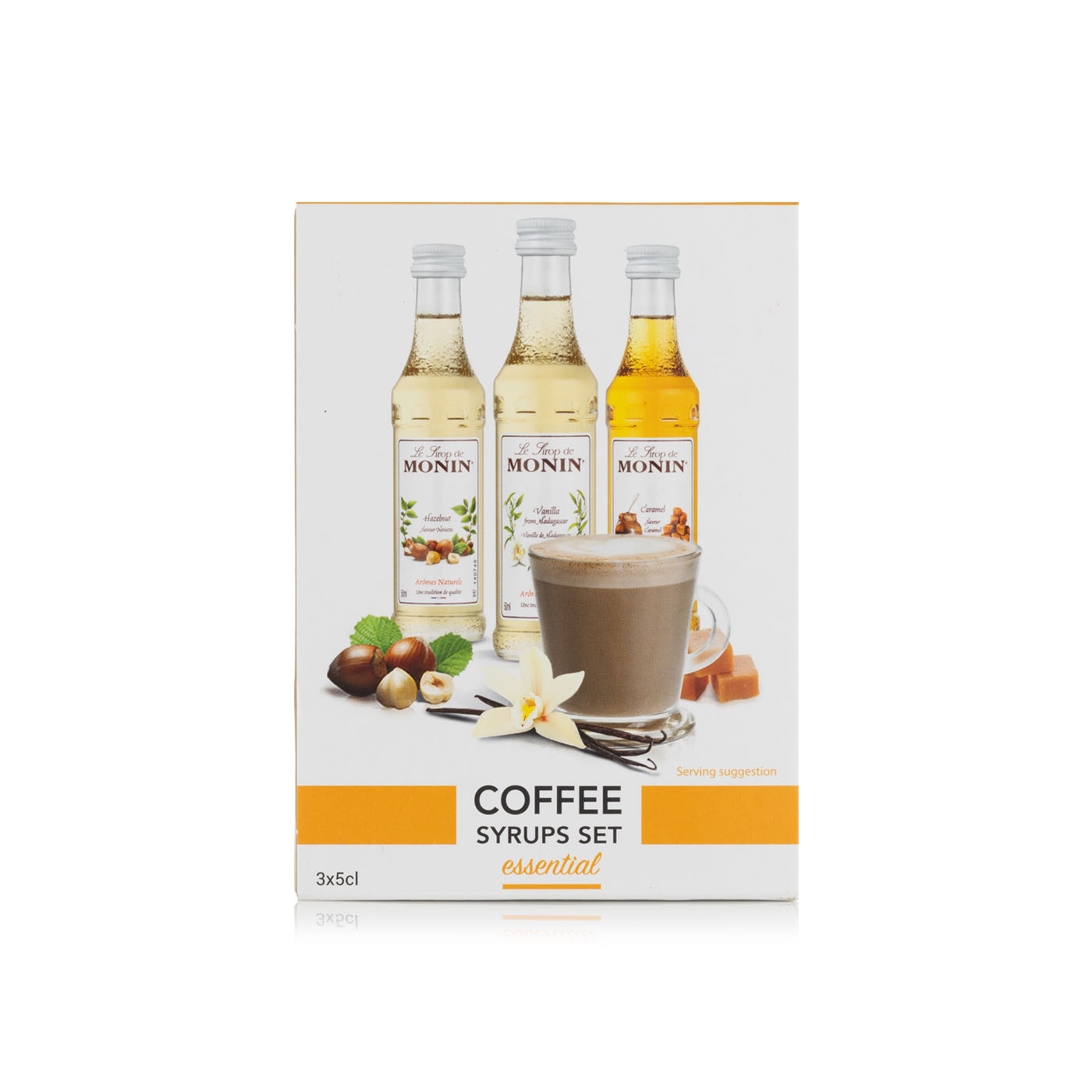 Monin coffee syrup gift pack 3 x 50ml - Waitrose UAE & Partners