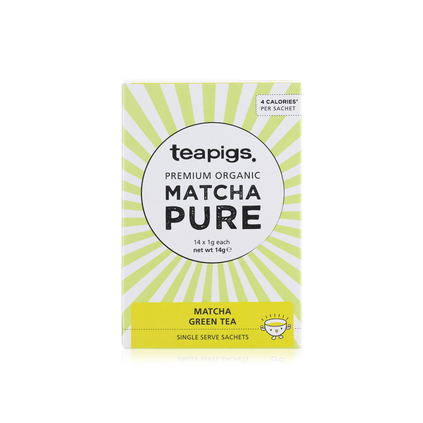 Teapigs premium organic pure matcha tea 14 sachets 14g - Waitrose UAE ...
