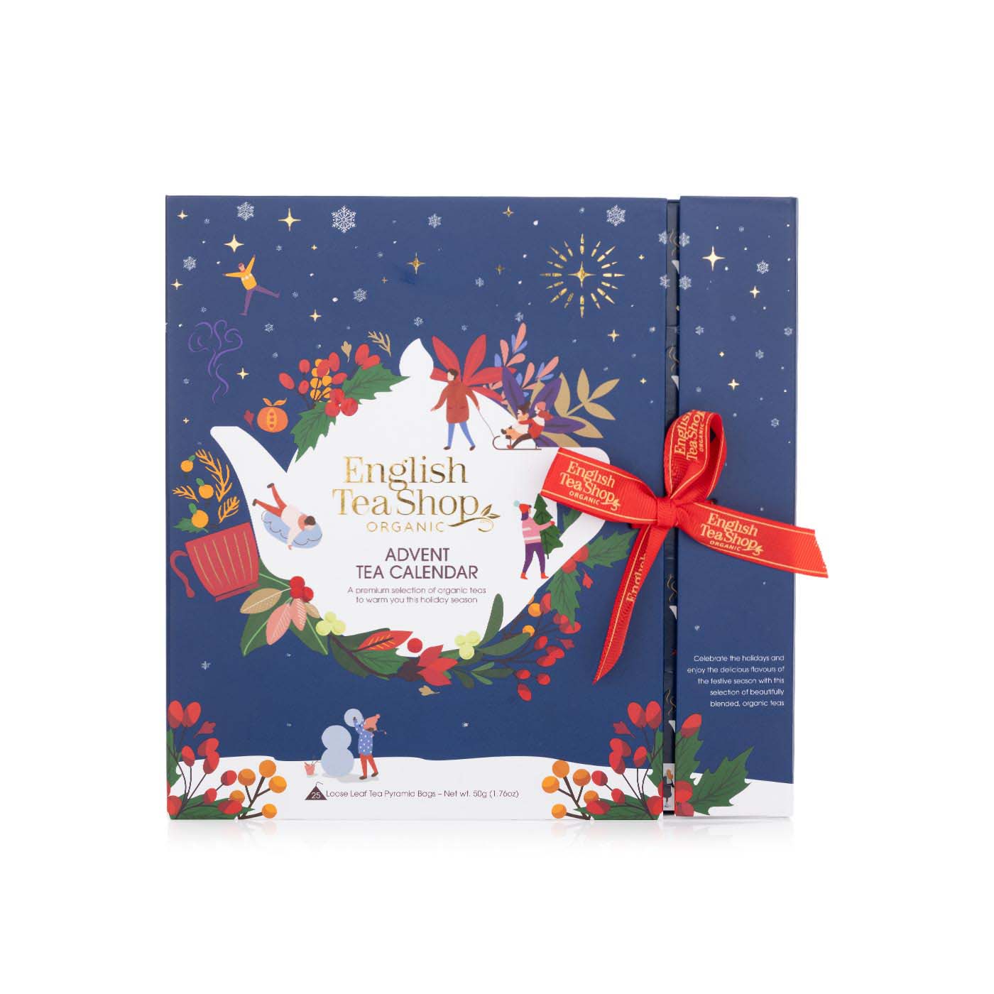 English Tea Shop organic advent tea calender 50g - Waitrose UAE & Partners