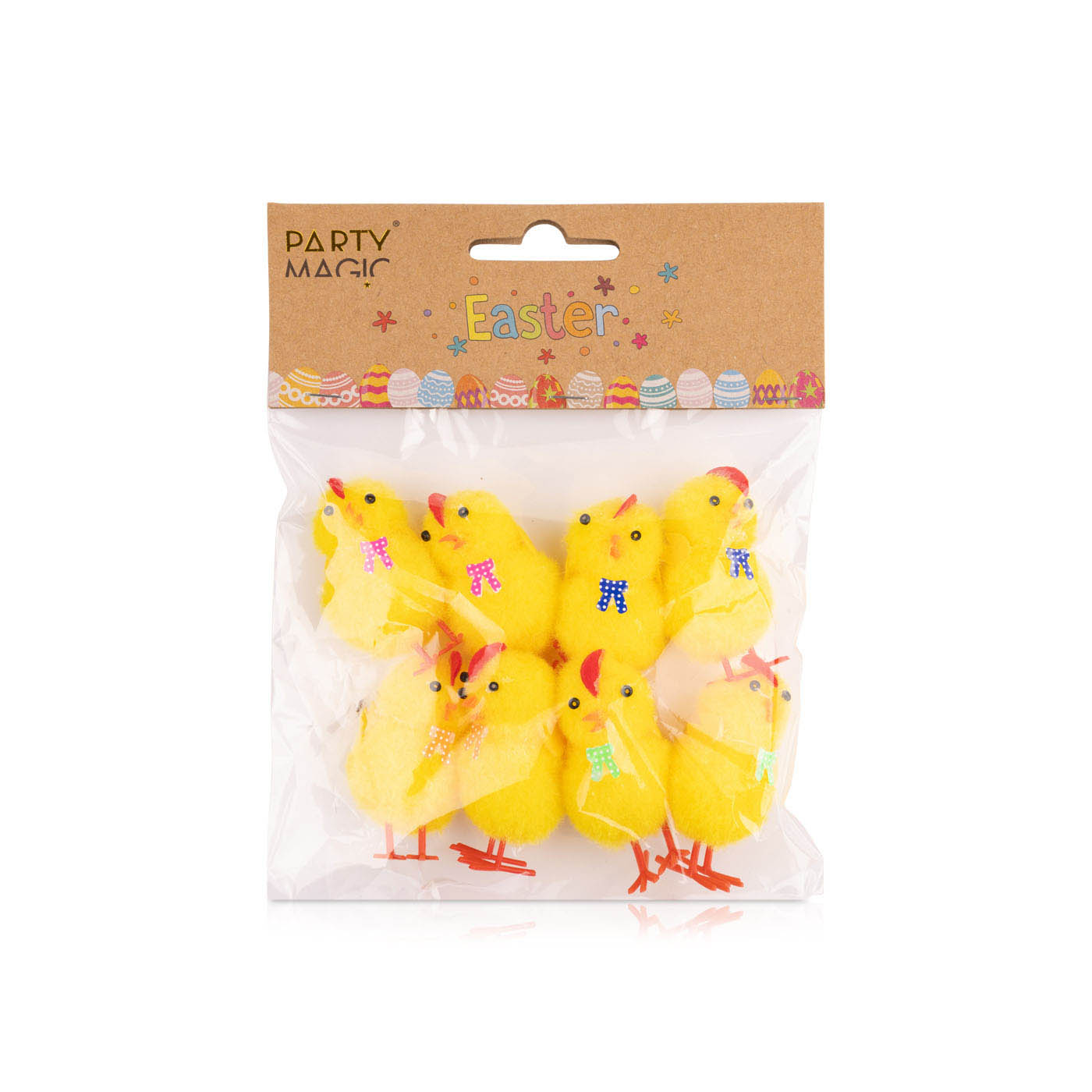 Party Magic Easter chick decorations 8 pack - Waitrose UAE & Partners