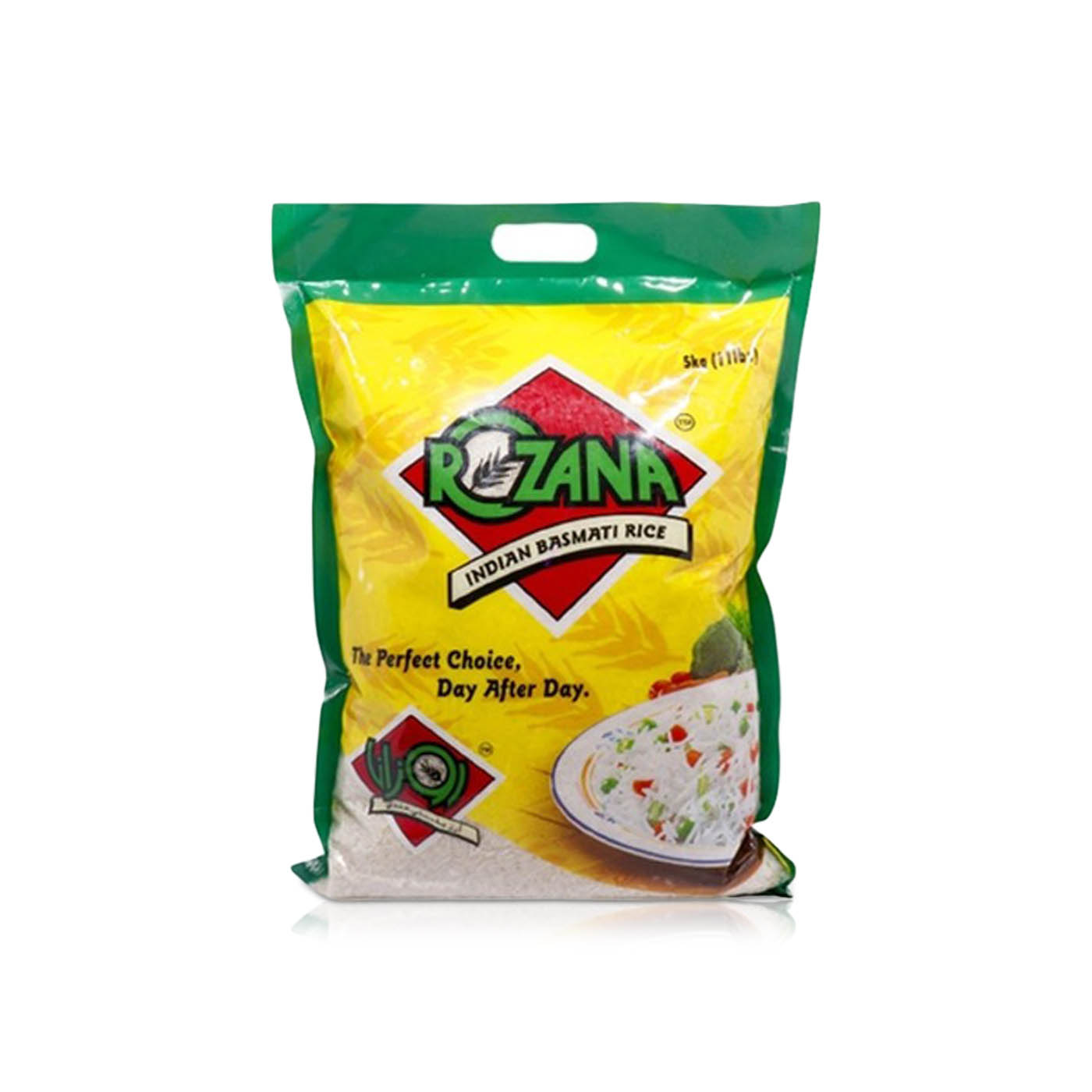 Rozana Indian basmati rice 5kg - Waitrose UAE & Partners