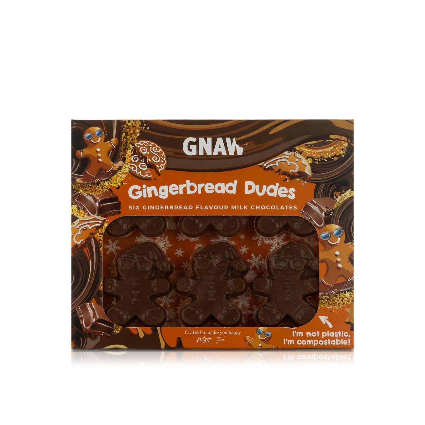 Gnaw Gingerbread Dudes Gift Set 180g