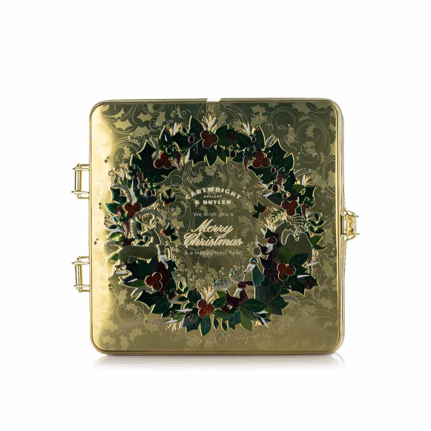 Cartwright & Butler Christmas Teatime Tin 390g