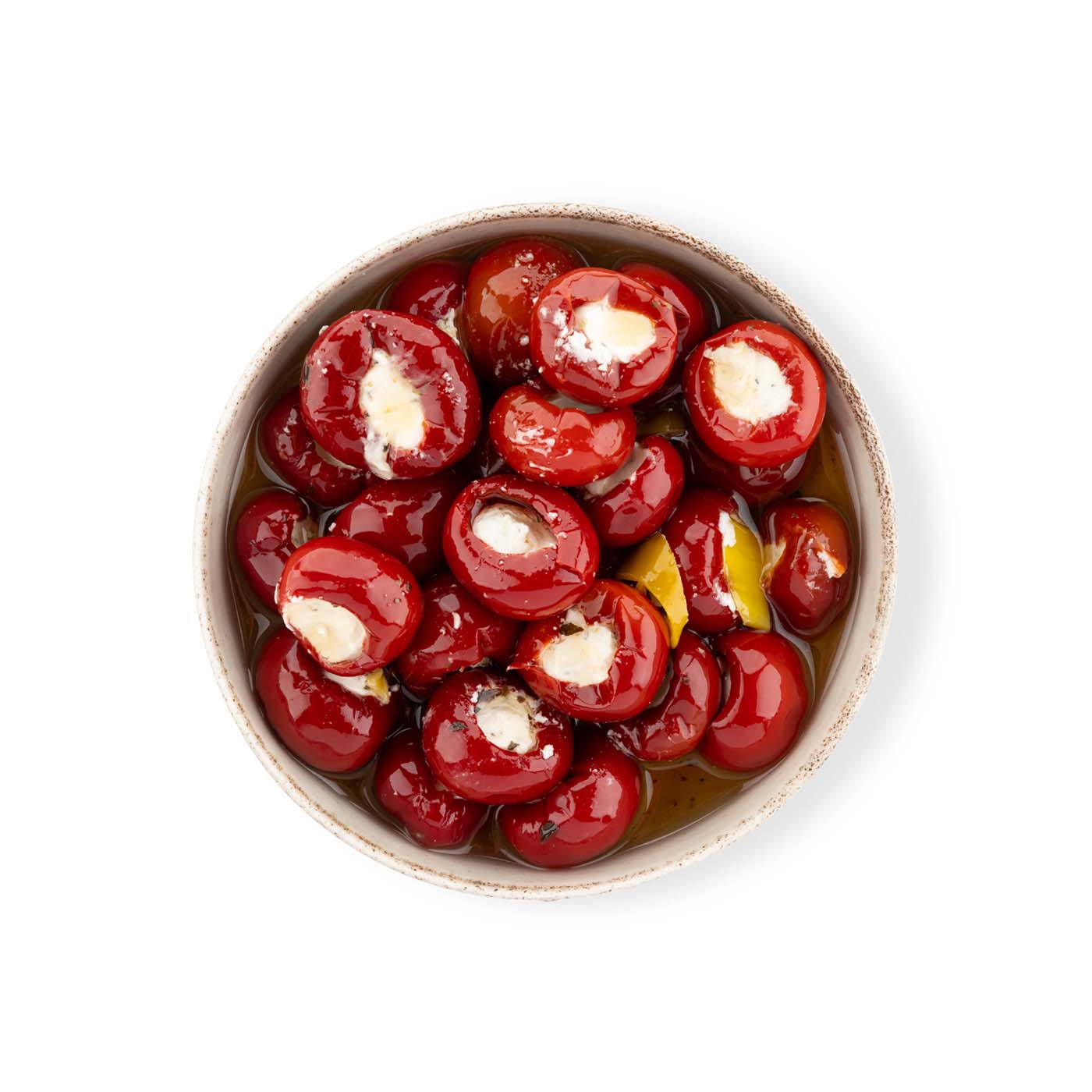 Red Cherry Peppers with Cream Cheese - Waitrose UAE & Partners