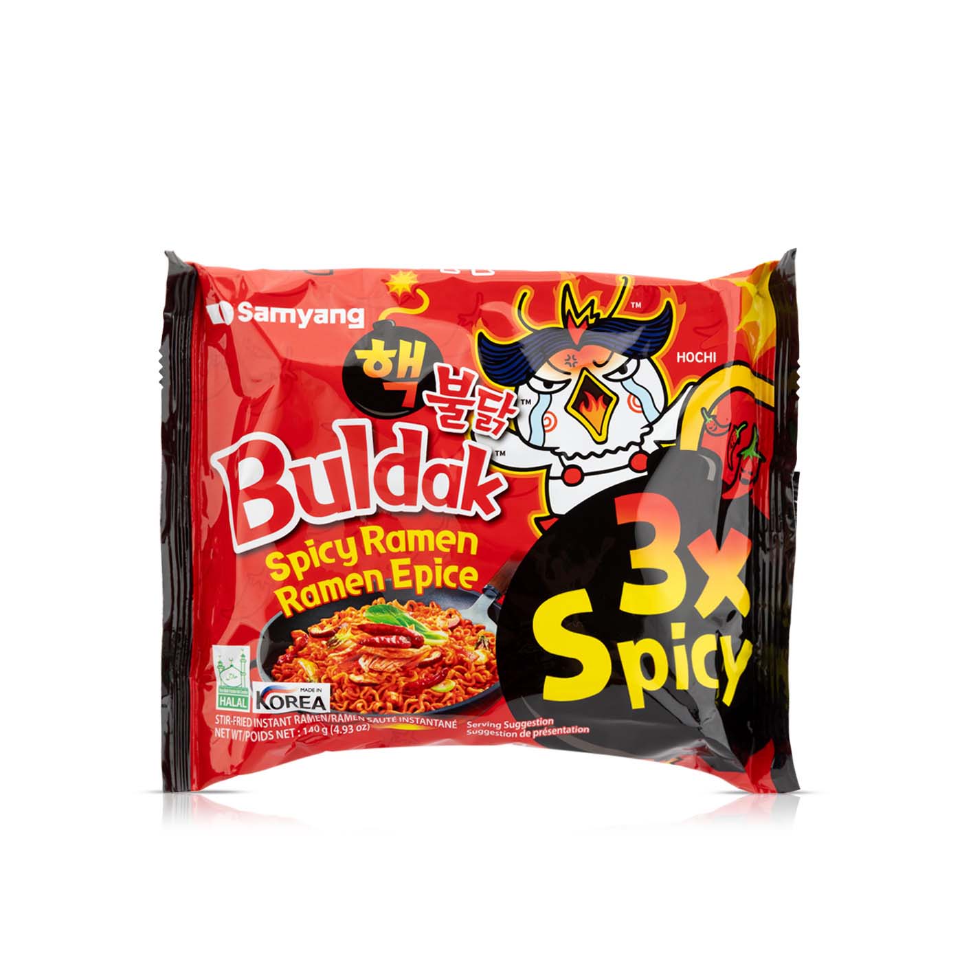 Samyang Buldak 3x Spicy Hot Chicken Ramen Instant Noodles 140g ...
