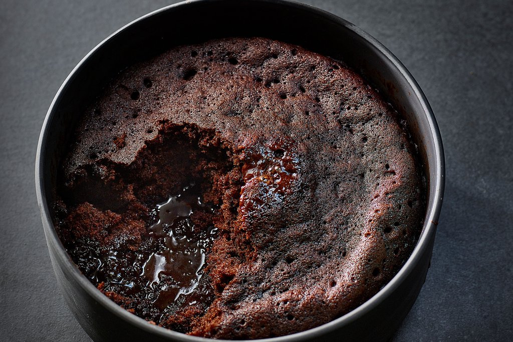 Self-saucing chocolate pudding recipe - Waitrose UAE & Partners