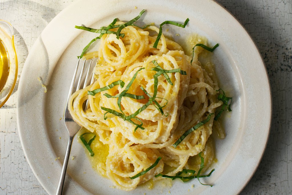 Spaghetti with lemon recipe - Waitrose UAE & Partners