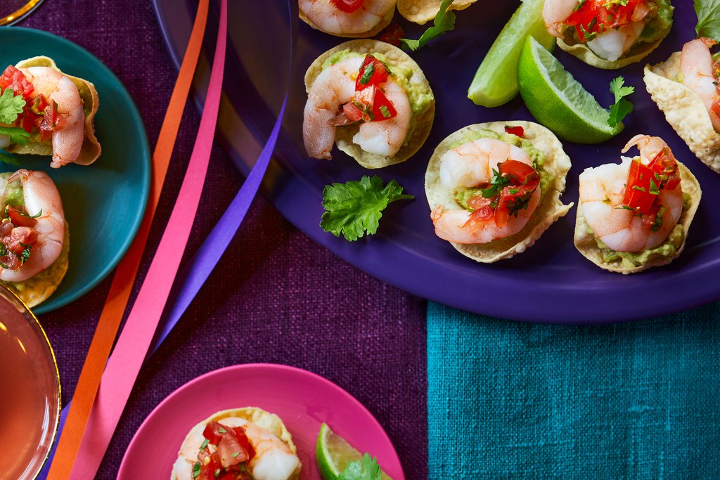 Zingy prawn tostadas recipe - Waitrose UAE & Partners